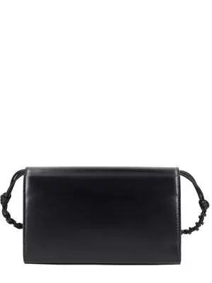 JIL SANDER Tangle Wallet With Logo - Black