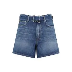 Sportmax Fiesta Denim Shorts - Blue