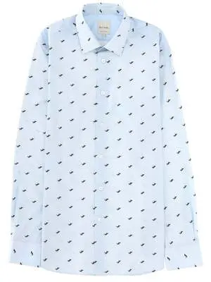 Paul Smith Printed Shirt - Blue
