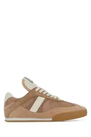 Chloé CHLOE "Kick" Suede Sneakers Pink