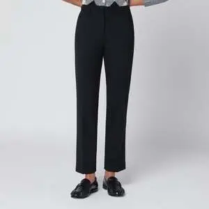 THELATEST Wool-blend Trousers - Black