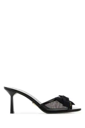 Prada Heeled Mules Clogs For Women