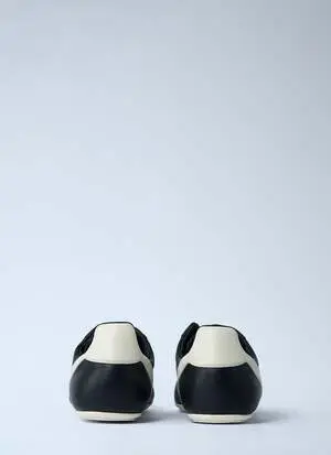 Rick Owens Low-top Leather Sneakers