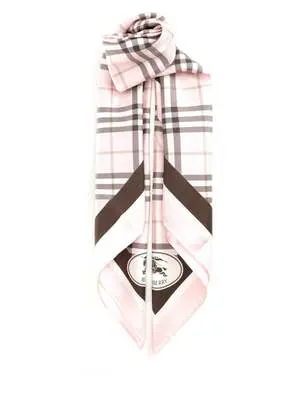 Burberry Check Scarf - Multicolor