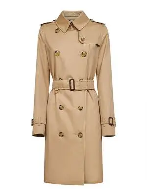 Burberry BURBERRY Heritage Kensington Trench Coat Multicolor