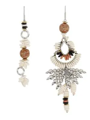 Isabel Marant Étoile Lyna Asymmetric Earrings - Multicolor