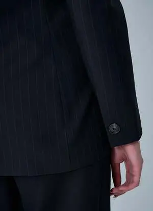 Gucci Double-breasted Wool Blazer With Notched Lapels