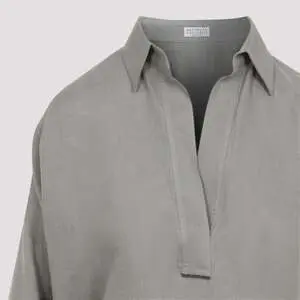 Brunello Cucinelli Linen Blouse