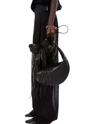 Sportmax Nappa Leather Hobo Bag