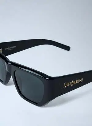 Saint Laurent Sl 740 Square Sunglasses - Black