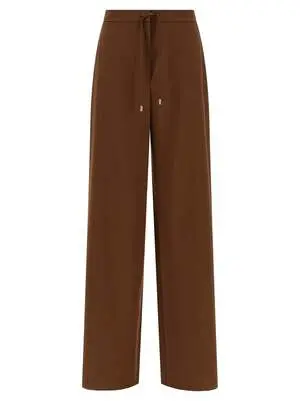 MAX MARA MAX MARA STUDIO Wool Wide-Leg Trousers