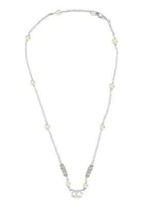 Valentino Garavani Ovalette Crystal Necklace