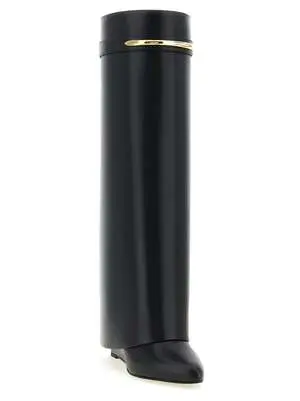 Givenchy Shark Pinch Wedge Boots - Black