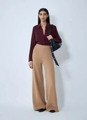 Max Mara Silk Button-down Shirt - Red