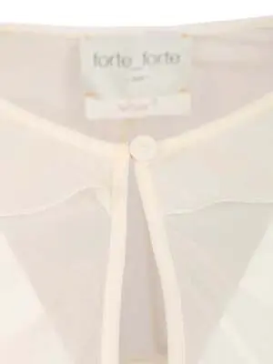 FORTE_FORTE Ruffled Chiffon Shirt