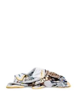 Fendi Gardening` Print Foulard - Multicolor
