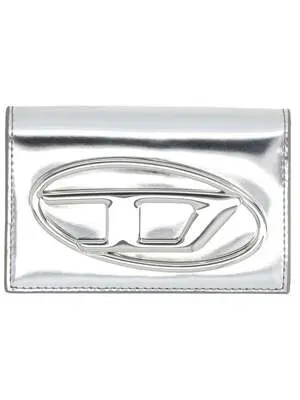 DIESEL® 1dr Card Holder - Silver