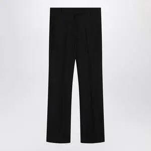 Max Mara Cotton-blend Trousers - Black