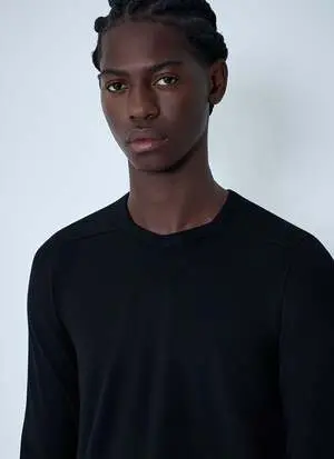 Rick Owens Long Sleeve Technical Knit Sweater