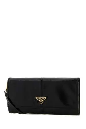 Prada Leather Crossbody Bag - Black