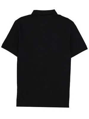 Stone Island Polo With Logo - Black