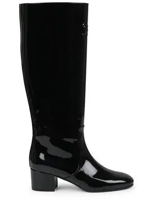 Celine Le Bottes Triomphe High Boot 50 - Black