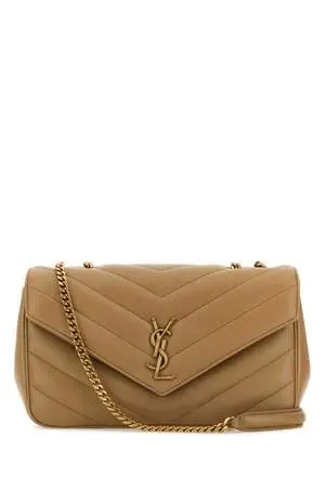 Saint Laurent Medium Loulou Shoulder Bag - Brown