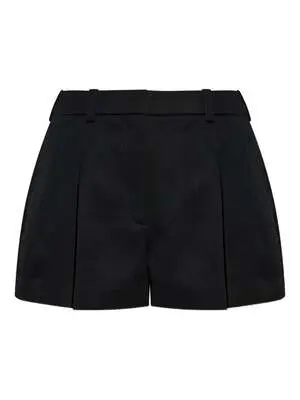 Givenchy GIVENCHY Wool Pleated Shorts Multicolor