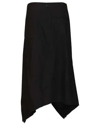 Bottega Veneta Lightweight Wool Midi Skirt