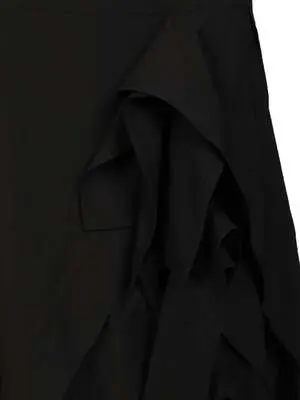 Bottega Veneta Lightweight Wool Midi Skirt
