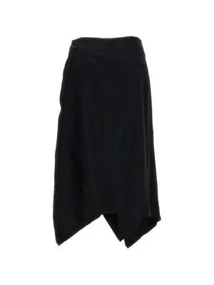Bottega Veneta Lightweight Wool Midi Skirt