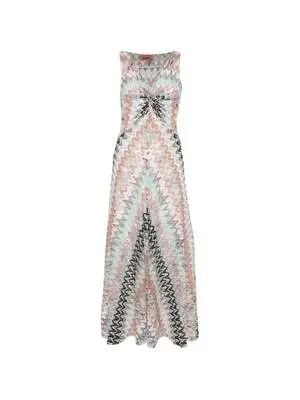 Missoni Sleeveless Long Dress - Multicolor
