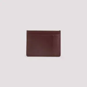 Miu Miu Lamb Leather Cardholder - Red
