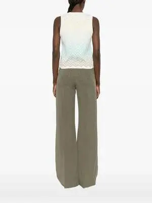 Missoni Chevron Knit Sleeveless Top