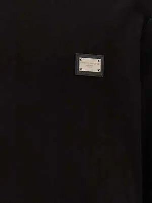 Dolce & Gabbana Logo Plate Sweatshirt - Black
