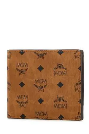 Mcm Printed Canvas Wallet - Multicolor