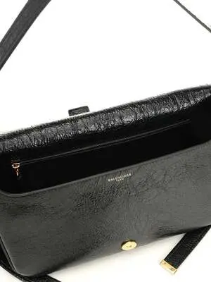 Balenciaga Medium Clicca Leather Shoulder Bag