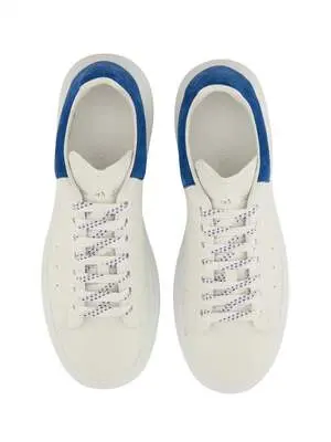 Alexander McQueen Oversized Leather Sneakers - White