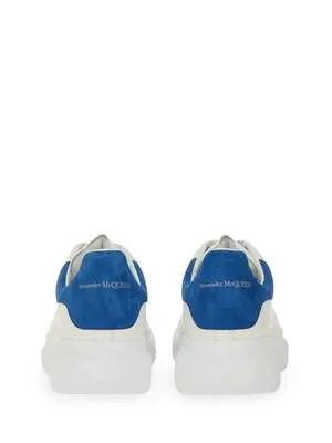 Alexander McQueen Oversized Leather Sneakers - White
