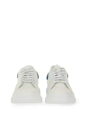 Alexander McQueen Oversized Leather Sneakers - White