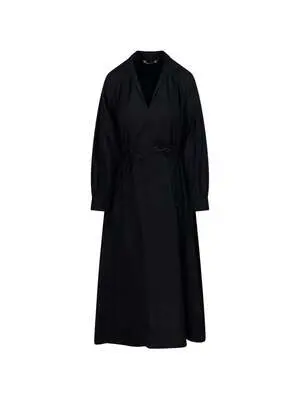 Max Mara Cotton Midi Dress - Multicolor