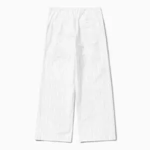 1989 STUDIO Striped Poplin Cotton Boxy Pants