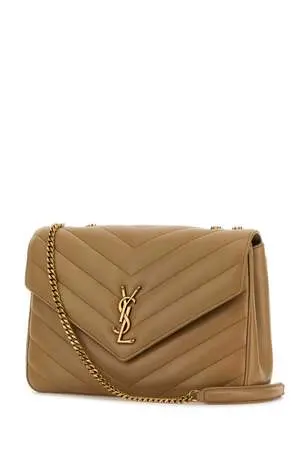 Saint Laurent Large Lou Lou Shoulder Bag - Brown