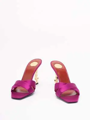 Saint Laurent Opyum Mules - Multicolor