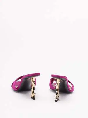 Saint Laurent Opyum Mules - Multicolor