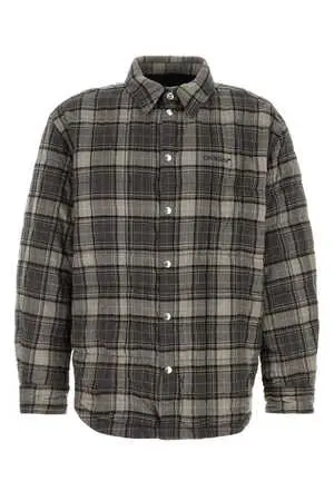 Off-White Embroidered Cotton Shirt