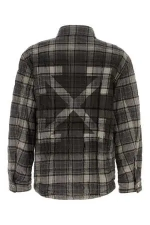 Off-White Embroidered Cotton Shirt