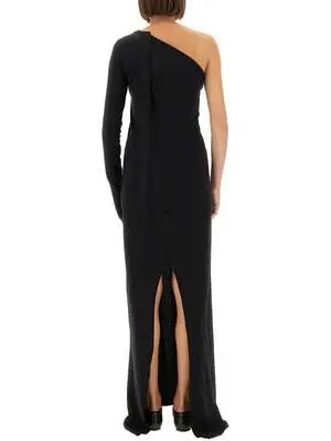 Rick Owens Asymmetrical Maxi Dress