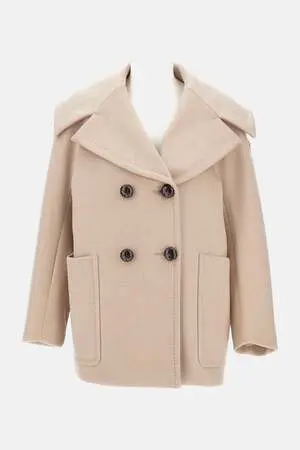 Max Mara Wool Double-breasted Jacket