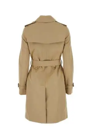 Burberry Beige Cotton Trench Coat